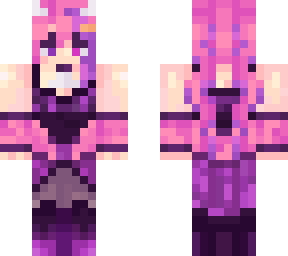 Purple Ironmouse Skin | Minecraft Skin