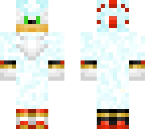 sonic in shadow costume skin Hiper | Minecraft Skin