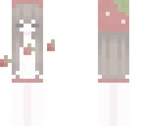 strawberry girl | Minecraft Skins