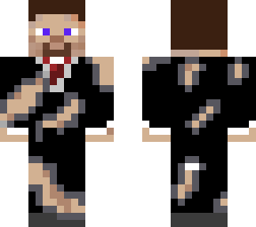 Torn suit steve | Minecraft Skin