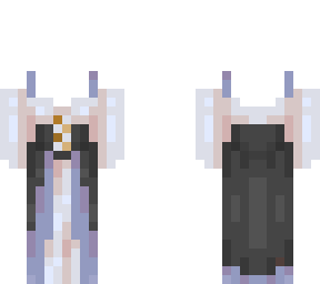 Witchy vibe medieval dress | Minecraft Skin