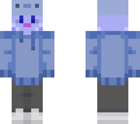 blue axolotl boy | Minecraft Skins