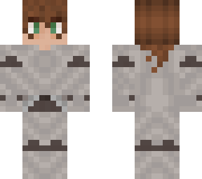 brown haired medieval knight boy | Minecraft Skin