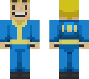 Fallout - Vault Boy | Minecraft Skin