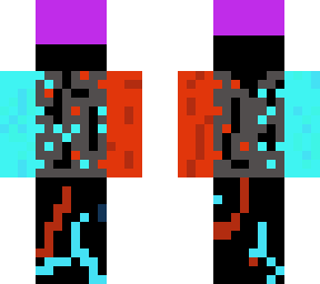 Fire and ice | Minecraft Skin