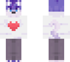 Furry wolf | Minecraft Skin