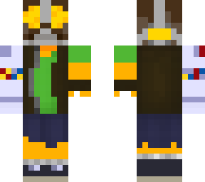 gas mask punky remake | Minecraft Skin