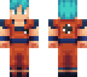 goku super saiyan blue | Minecraft Skins