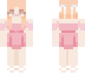 pink dress | Minecraft Skins