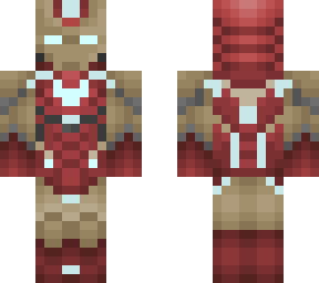 iron man | Minecraft Skins