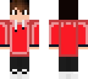 Neon Hydra Red Version Minecraft Skin | Minecraft Skin