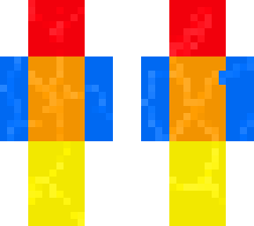 rainbow base/skin with vines usable | Minecraft Skin