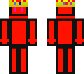 RedMVGRB + Technoblade Crown | Minecraft Skin
