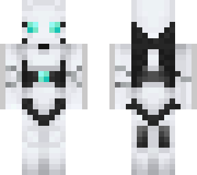 robot girl | Minecraft Skins