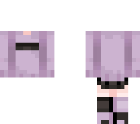 skin baju unggu | Minecraft Skin