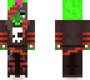 Zombie scene girl | Minecraft Skin