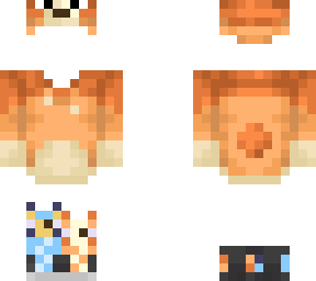 Bingo from Bluey Outfit (OB) | Minecraft Skin