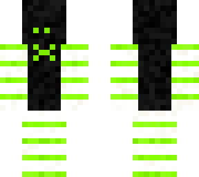 green and black | Minecraft Skins