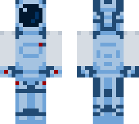 Dark Visor Astronaut | Minecraft Skin