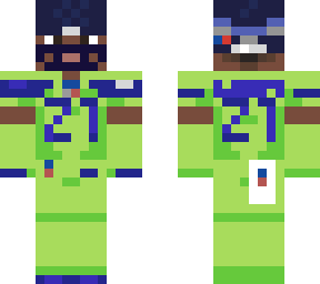 Devon Witherspoon (Color rush) | Minecraft Skin
