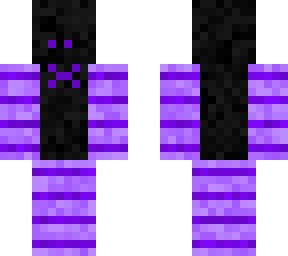 black and purple | Minecraft Skins