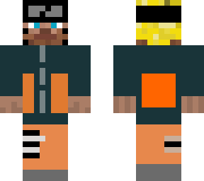 this is satire naruto steve | Minecraft Skin