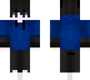 Cool Blue Boy Skin. BlueVRugal | Minecraft Skin