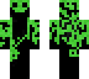 distorted creeper corrupted (creepypasta) | Minecraft Skin