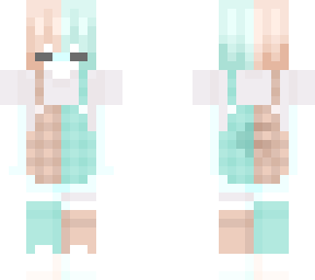 edit of a skin with 180 hue rotate | Minecraft Skin