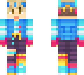 OrionSound Aqua Axolotls MCCTR | Minecraft Skin