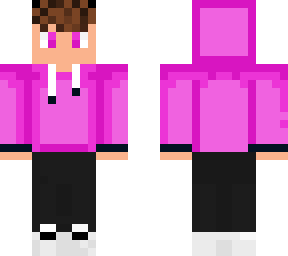pink hoodie | Minecraft Skins