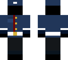 SCP DRESS BLUE OTS UNIFORM VERSION 2 FIXED | Minecraft Skin