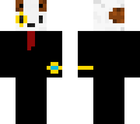 Spotted dog as a business | Minecraft Skin