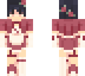 .Raspberry Maid. /boy | Minecraft Skin