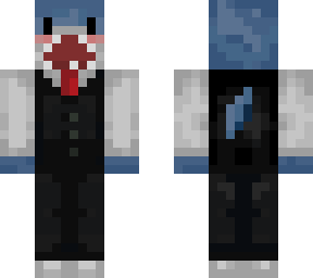 shark in suit | Minecraft Skins
