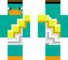 perry the platypus | Minecraft Skin