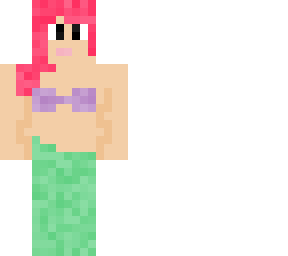 Ariel / The Little Mermaid Minecraft Skin | Minecraft Skin
