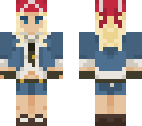 axl low || guilty gear xrd | Minecraft Skin