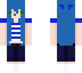 blue hair | Minecraft Skins