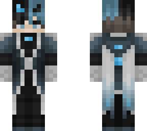 blue demon | Minecraft Skins