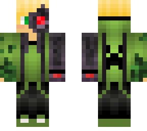 Creeper Boy - Netherite Augments | Minecraft Skin