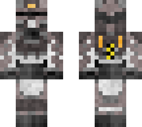 fallout power armor | Minecraft Skin