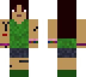 girl with tattoos | Minecraft Skin