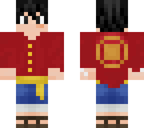 monkey d luffy | Minecraft Skins