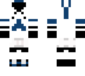 Star Wars clone trooper 501st | Minecraft Skin