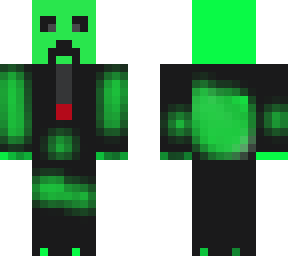 creeper in suit | Minecraft Skins