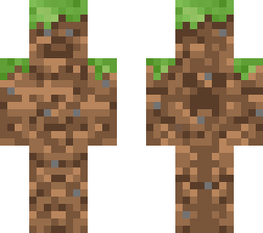dirt block guy | Minecraft Skins