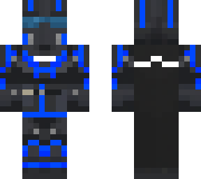 Helldiver (B-01 Tactical) Variant 91 Blue | Minecraft Skin
