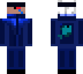 Noob Gojo cosplay | Minecraft Skin