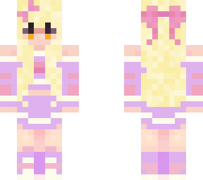 Pink Bow | Minecraft Skin